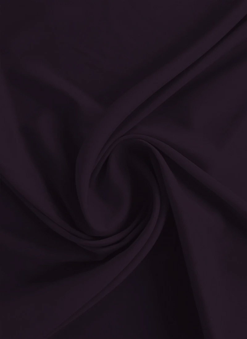 Shop Purple Faux Crepe Solid Fabric Online at Best Price | Cbazaar
