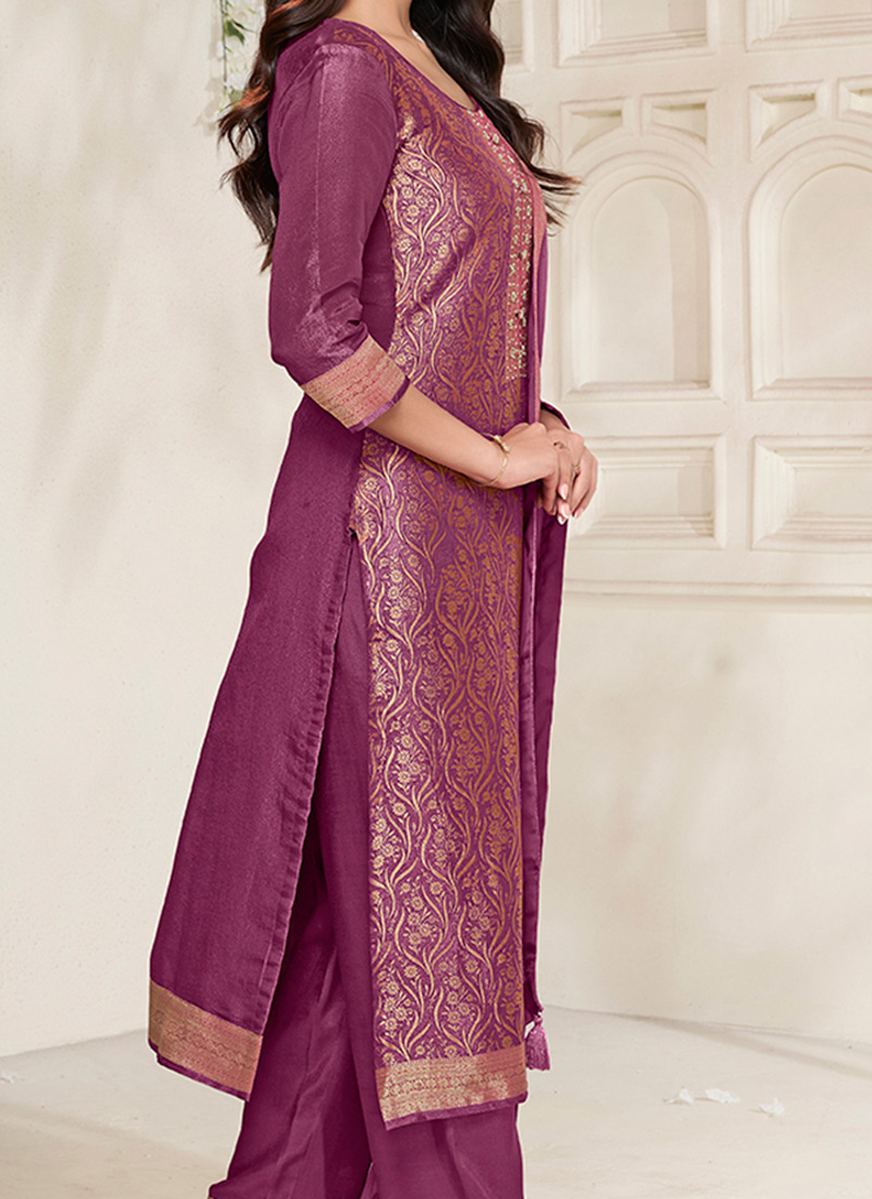 Buy Purple Salwar Kameez | Online Indian Wedding Purple Salwar Kameez