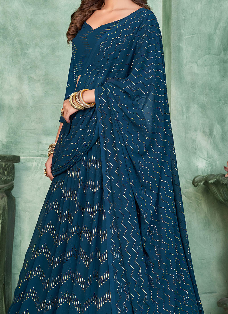 Indian Blue Dresses | Shop Blue Clothes Online - Cbazaar