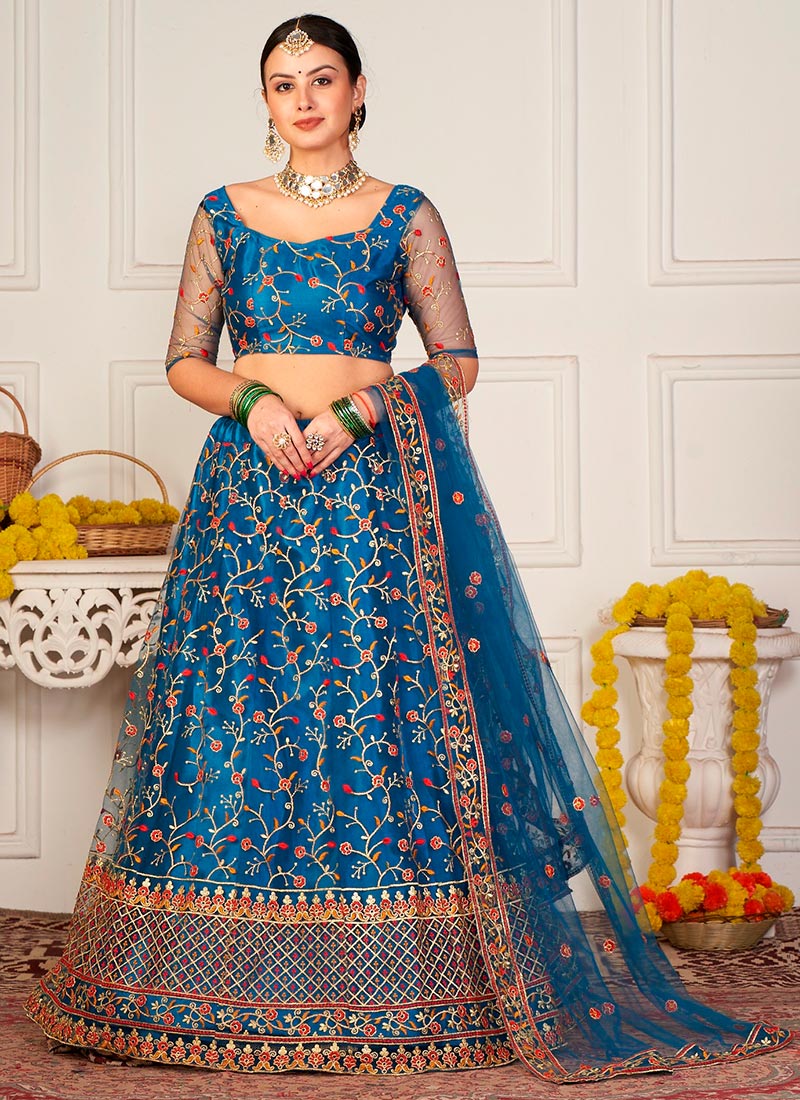 Indian Blue Dresses | Shop Blue Clothes Online - Cbazaar