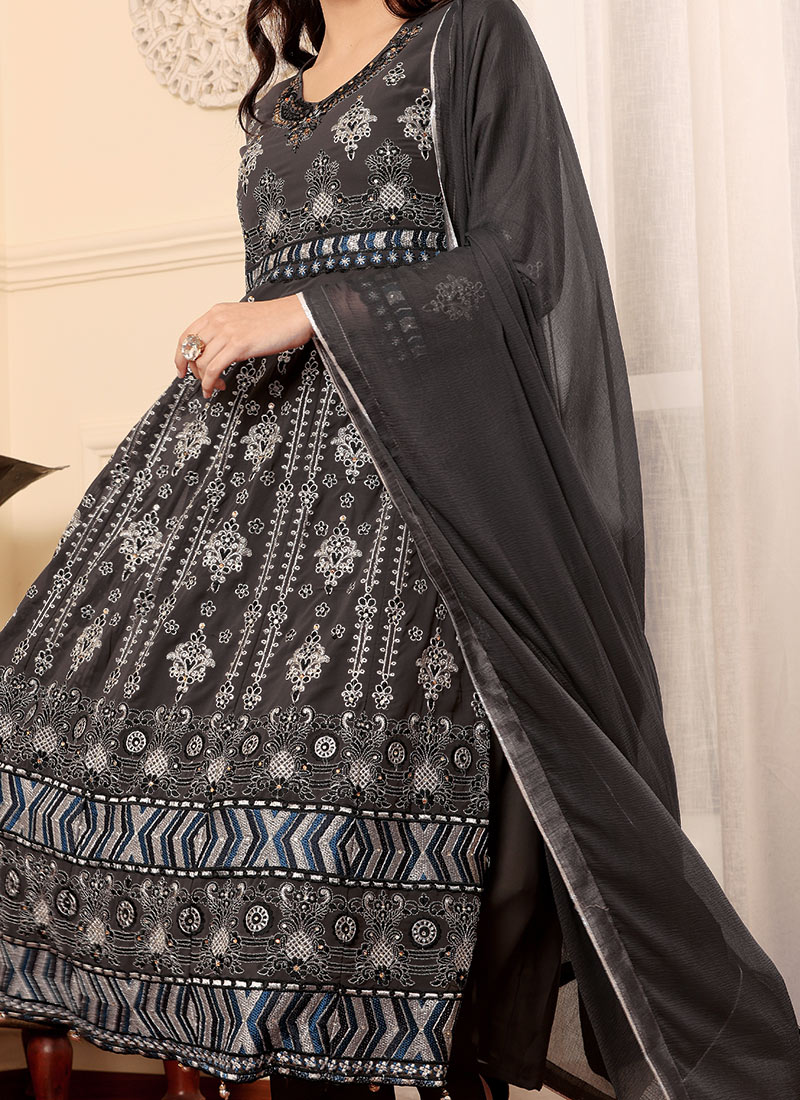 Firdous Pakistani Shalwar Kameez Pant Suit for Eid by RaiR