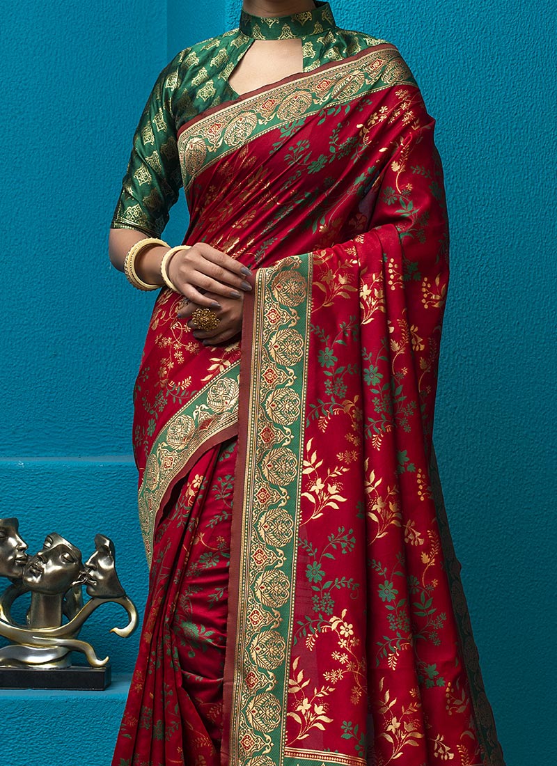 Latest Art Silk Sarees Designs Online Shopping