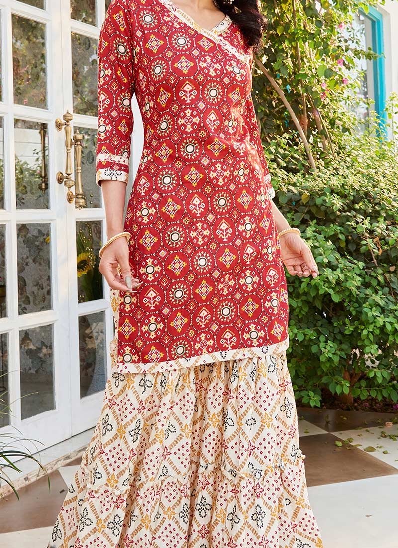 Kurta Palazzo Set: Latest Designs Kurta Palazzo Sets Online | Cbazaar