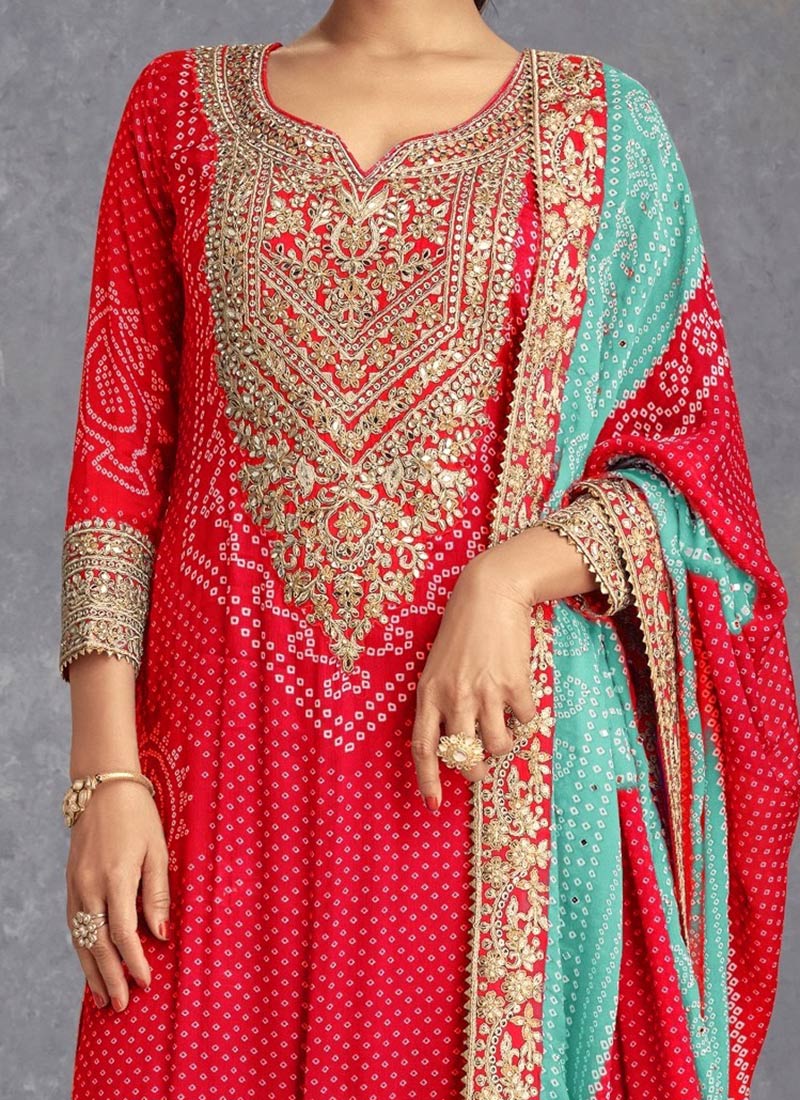 Red Salwar: Buy Red Salwar Kameez Designs Online Shopping