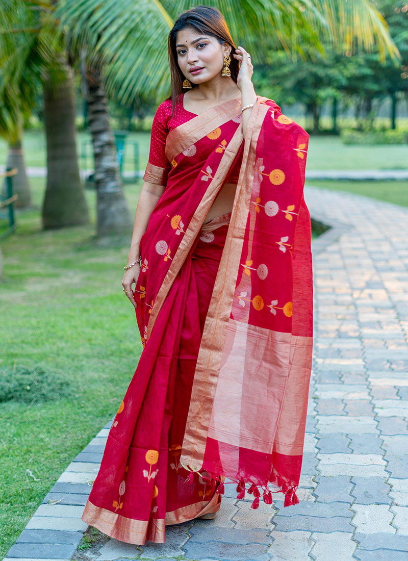 Jamdani Sarees Collection Shop Jamdani Saree Online | Exclusive
