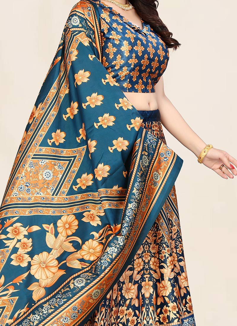 Buy Printed Lehengas Online For Women Stylish Collections