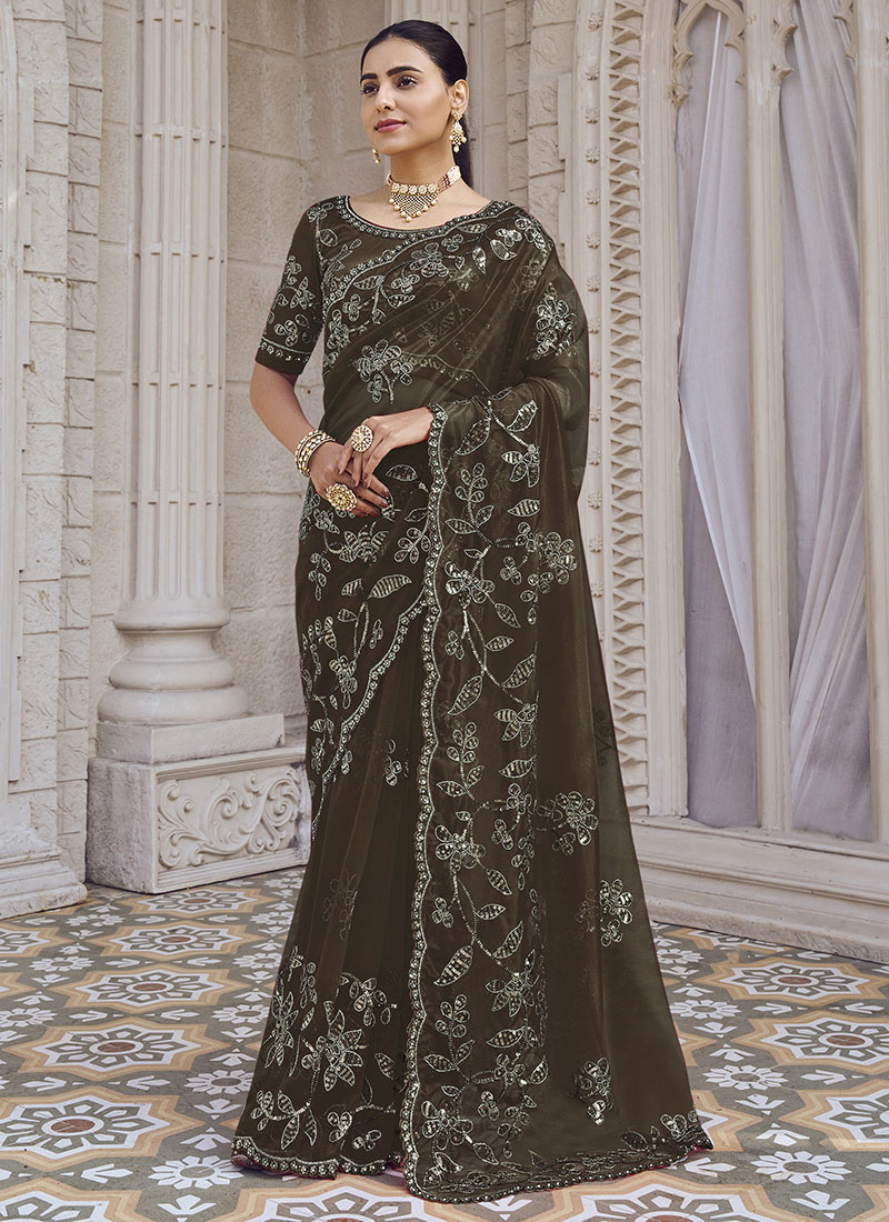 Buy Latest Arrival Beautiful Shimmer Sarees Online