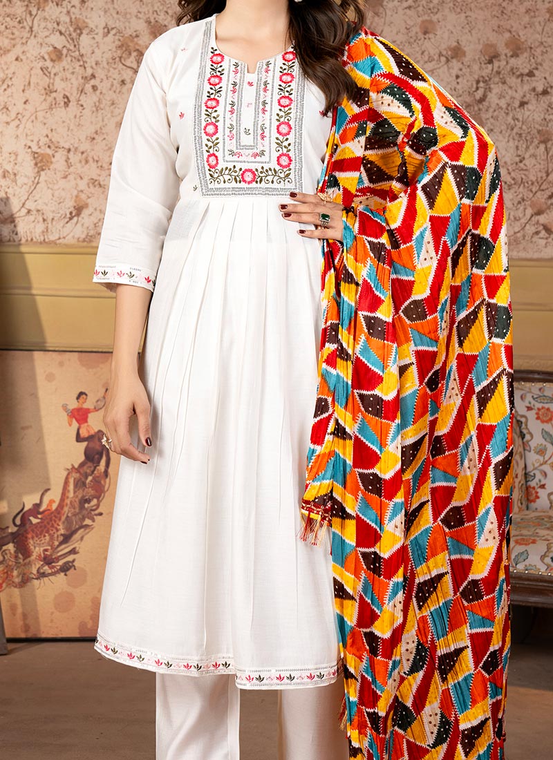 White Salwar Kameez: Latest White Salwar Kameez Designs Online