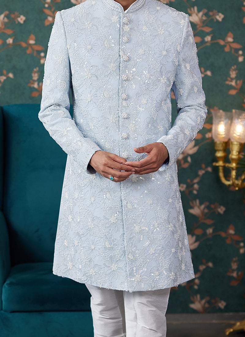 Shop Designer Sherwanis For Men Online in India - Cbazaar Fashion