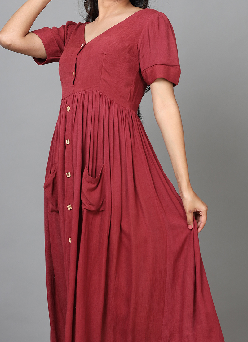 Buy Indian Ethnic Clothing - Linen Dresses