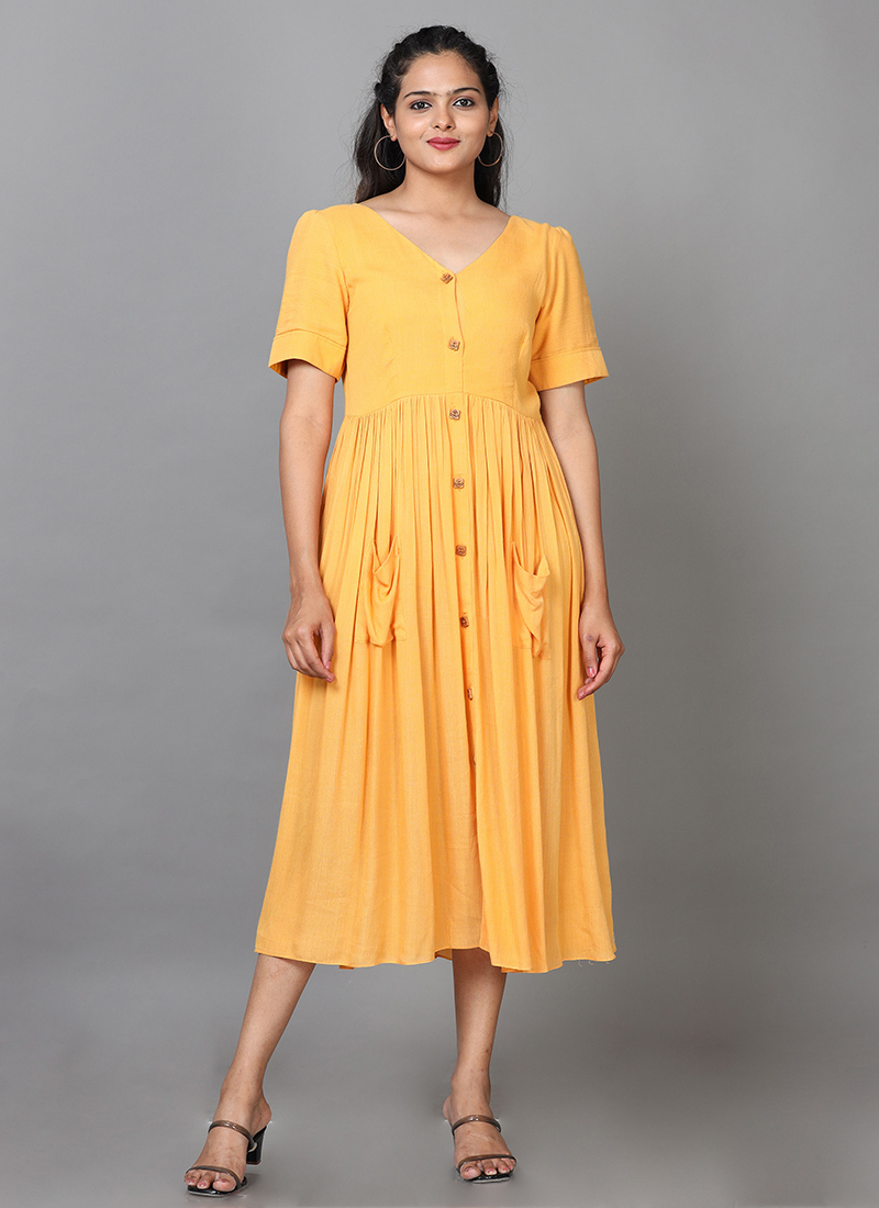 Buy Indian Ethnic Clothing - Linen Dresses