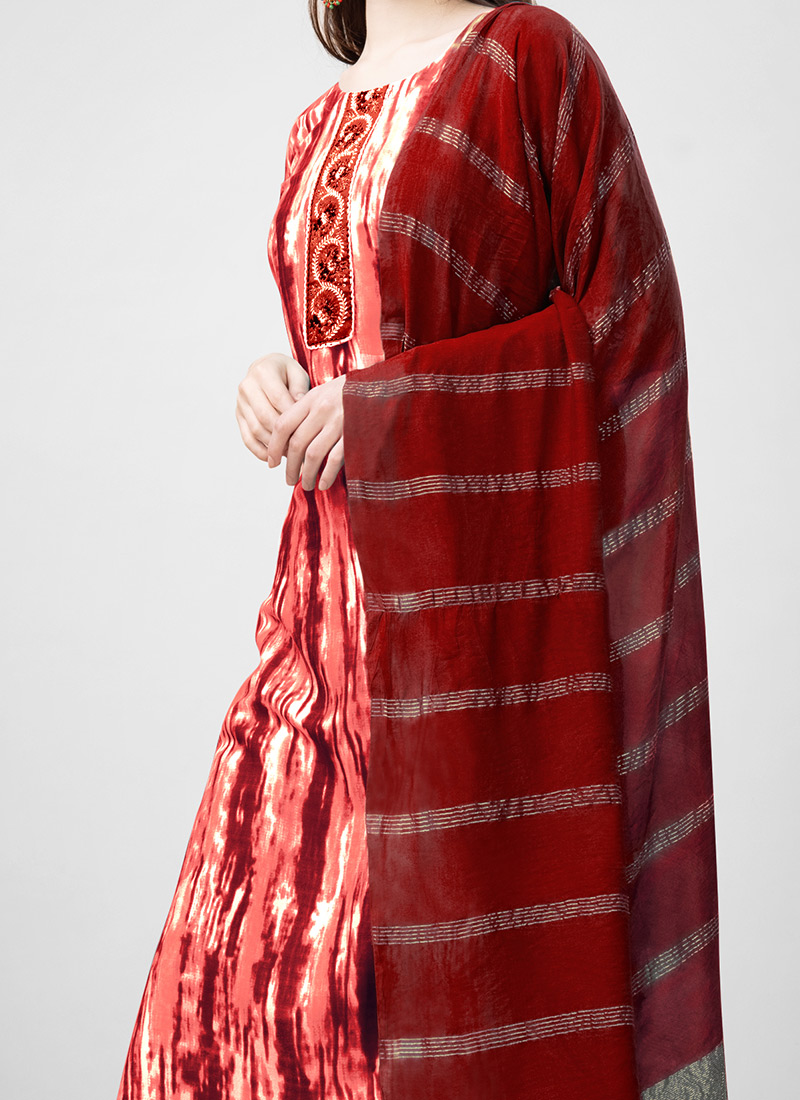 Red Salwar: Buy Red Salwar Kameez Designs Online Shopping