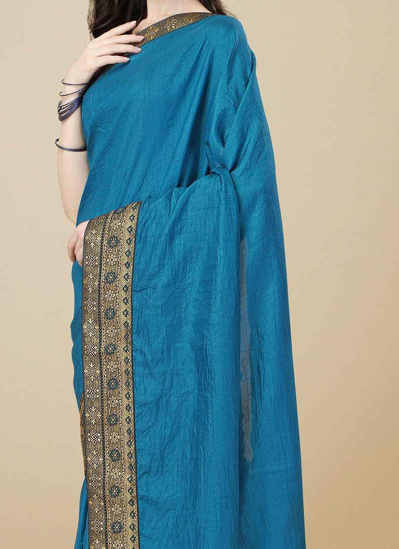 Buy Latest Blue Sarees Online Shopping At Cbazaar