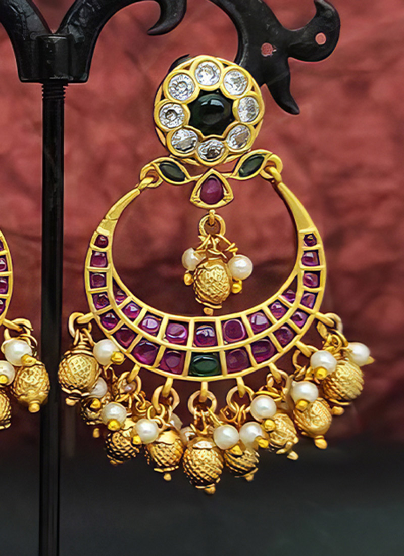 Buy Traditional Chaand Bali Online in India - Cbazaar