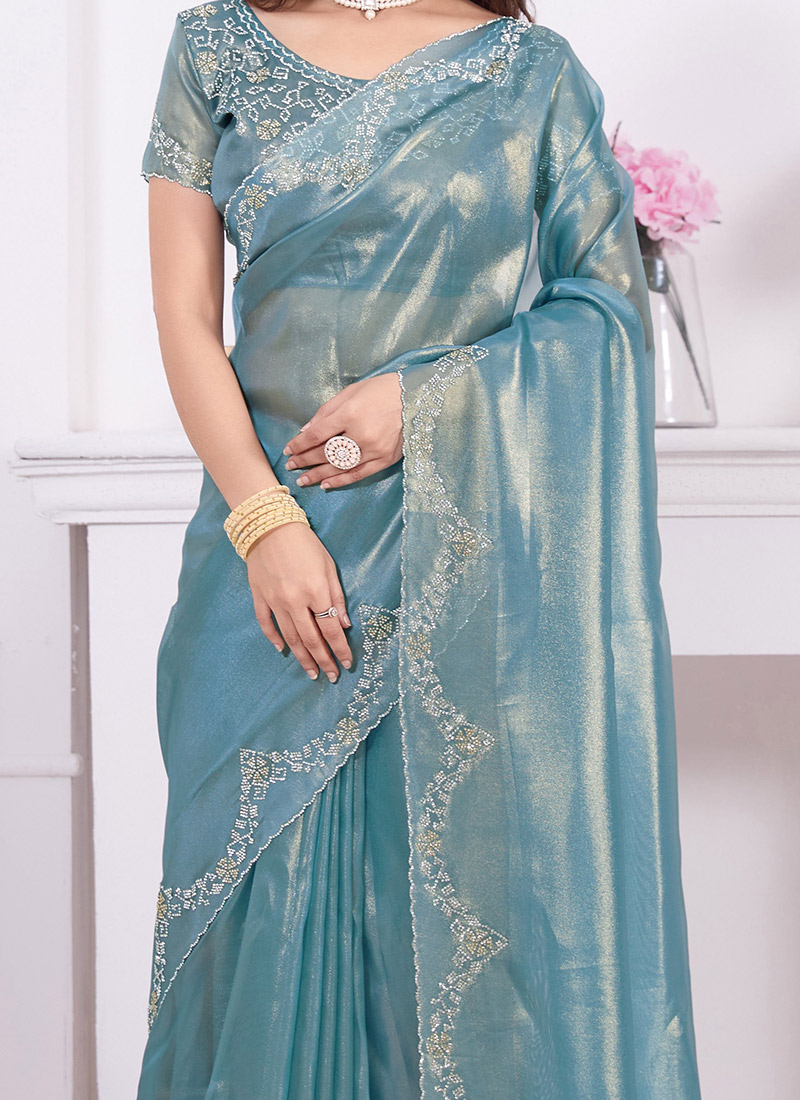 Net Sarees Online| Latest Designer Net Sarees Online at Cbazaar