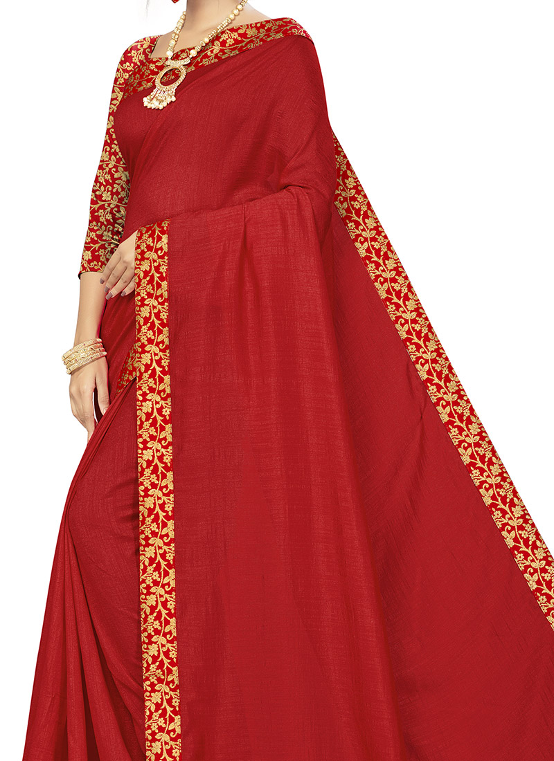 Buy Latest Red Sarees Designs Online Shopping