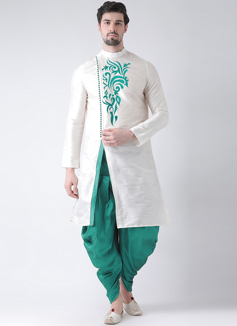Dhoti Style Kurta Pyjamas: Latest Dhoti Style Kurta Pyjamas Online