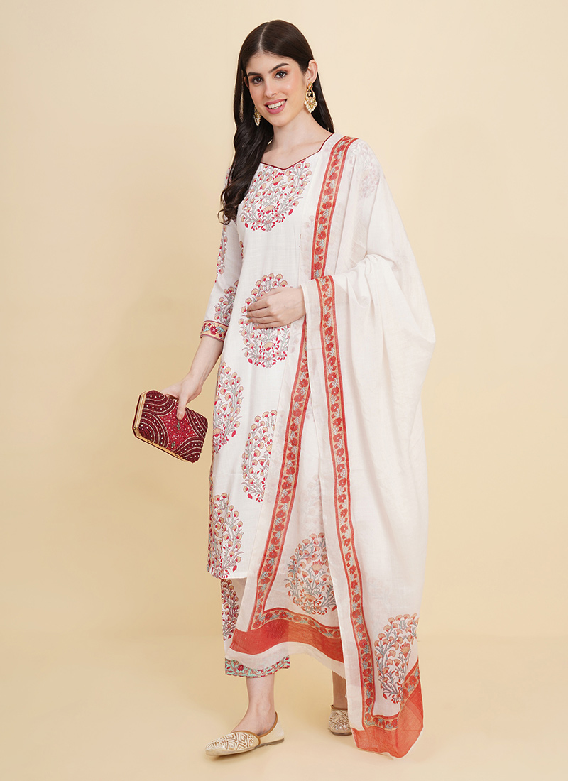 Buy Salwar Kameez Straight Pant Suit For Wedding & Bridal