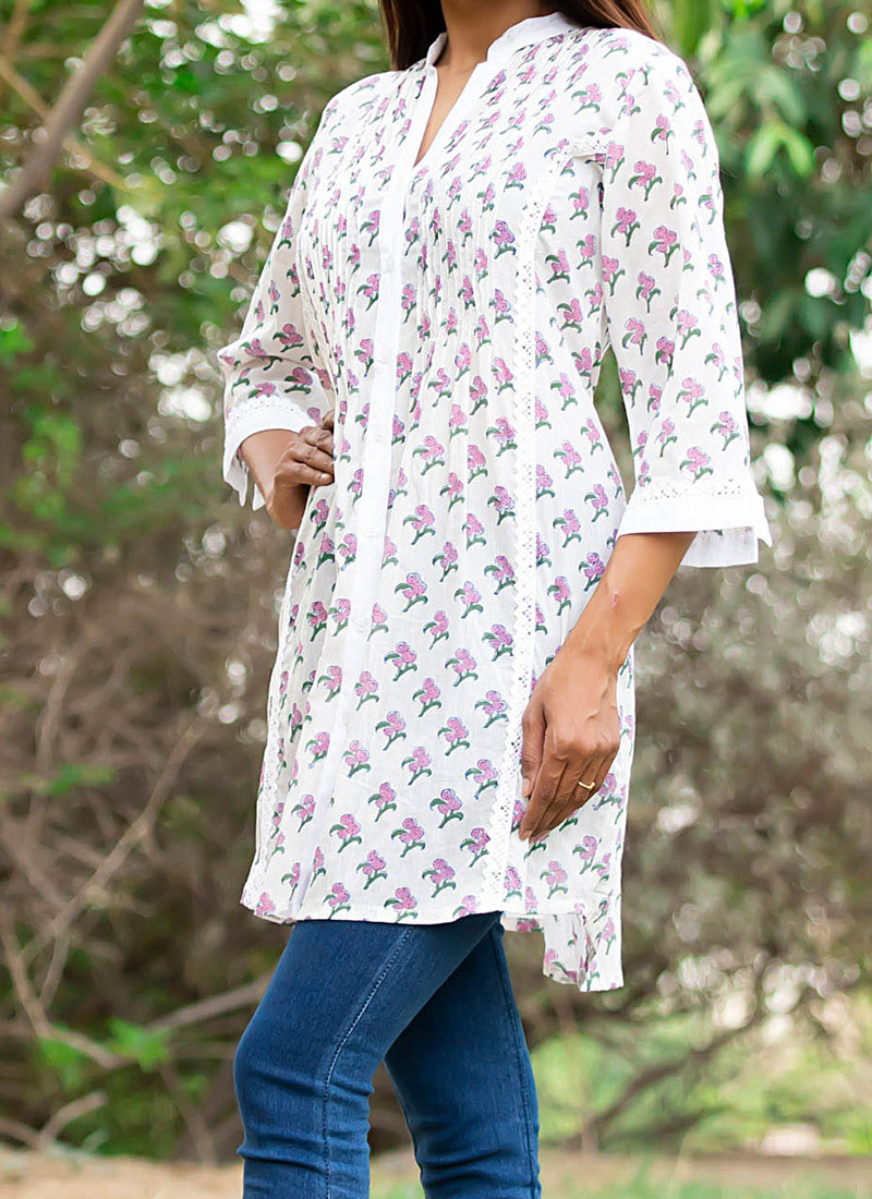 Buy Latest Style Short Kurtis For Girls And Women