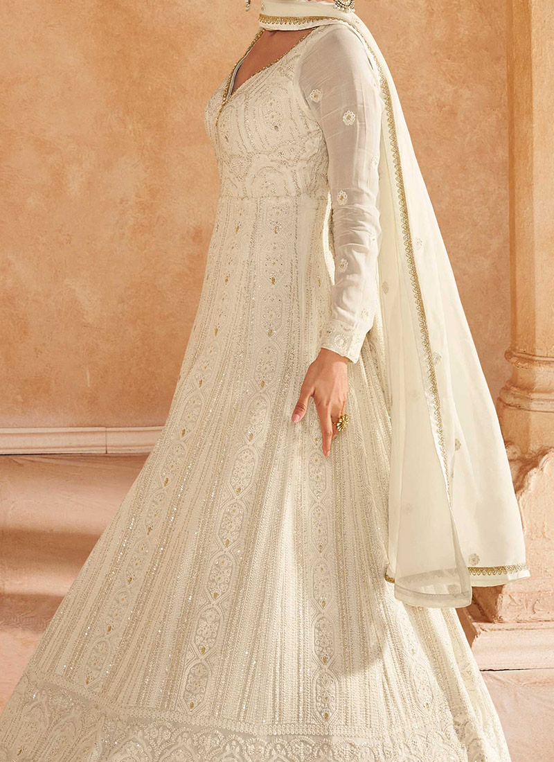 White Salwar Kameez: Latest White Salwar Kameez Designs Online