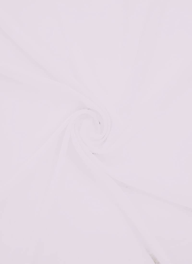 Buy White Organza Solid Fabric Online at Best Price | Cbazaar