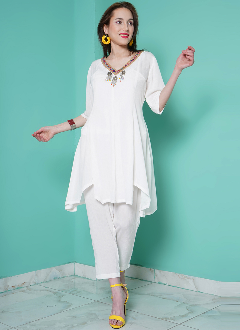Buy Indian Ethnic Clothing - Thigh Length Kurta Sets