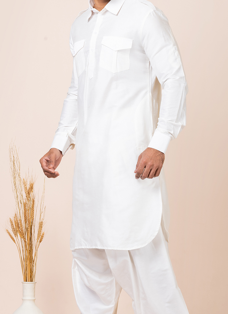 Men's Pathani Suit Set: Buy Latest Pathani Kurta Pyjamas Online