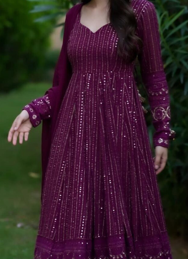 Buy Anarkali Dresses: Latest Designer Anarkali Suits Online