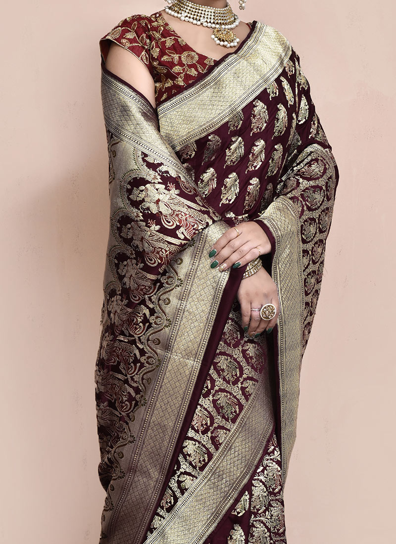 Pure Silk Sarees | Buy Pure Silk Sarees Designs Online Shopping - Cbazaar
