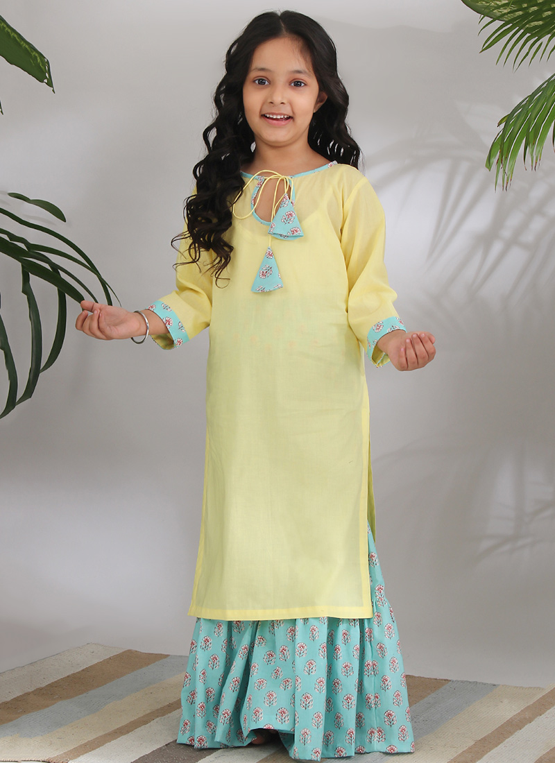 Kids Girls Sharara Suit for Kids Girls - buy Kids Girls Sharara Suit ...