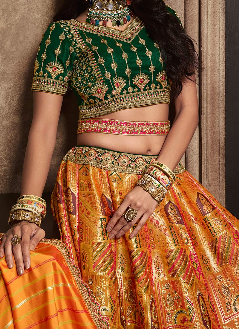 New Arrival Lehengas : Trendy New Arrival Lehenga Choli Online ...