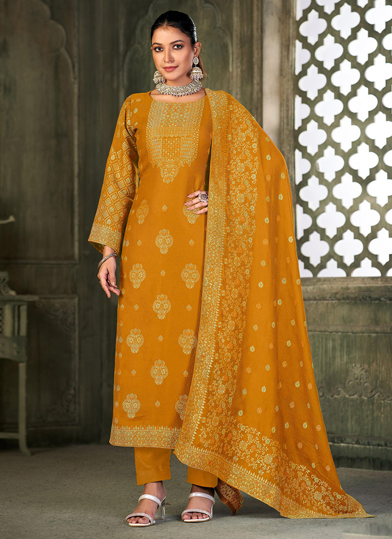 Buy Yellow Salwar Kameez | Latest Yellow Salwar Kameez Designs