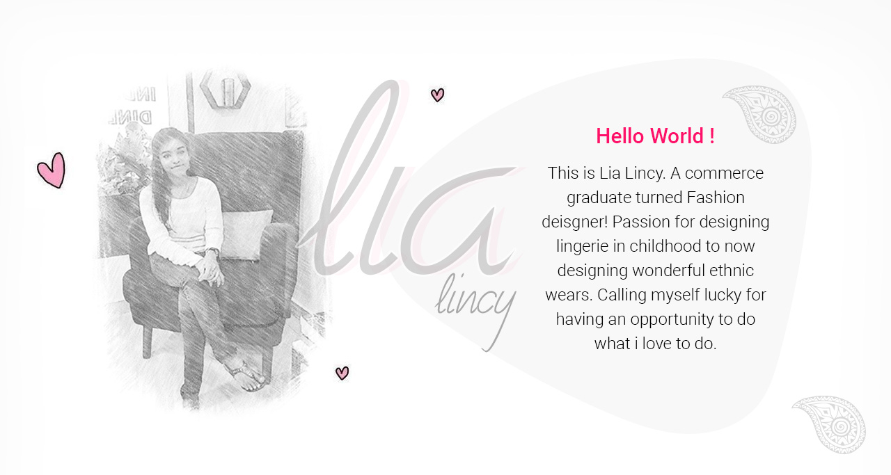 Buy Latest Collection of Ethnostylist Lia Lincy Designs