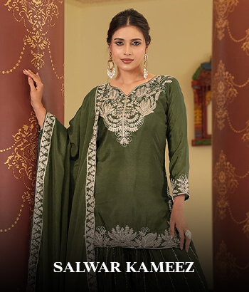 Buy Indian Dresses & Clothes Online | Cbazaar